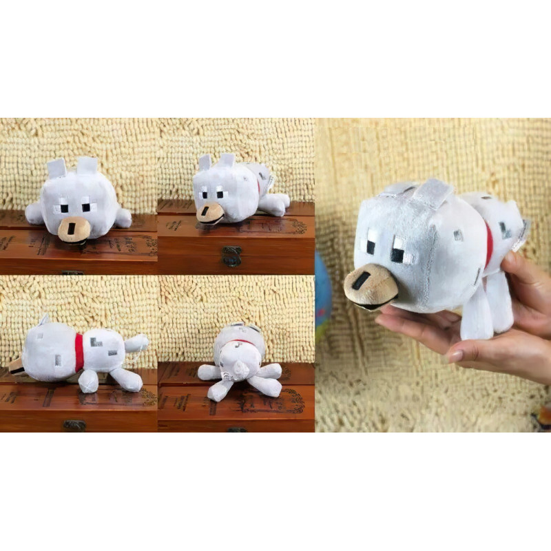 Plyšová hračka Minecraft Vlk 22cm | bHome.cz