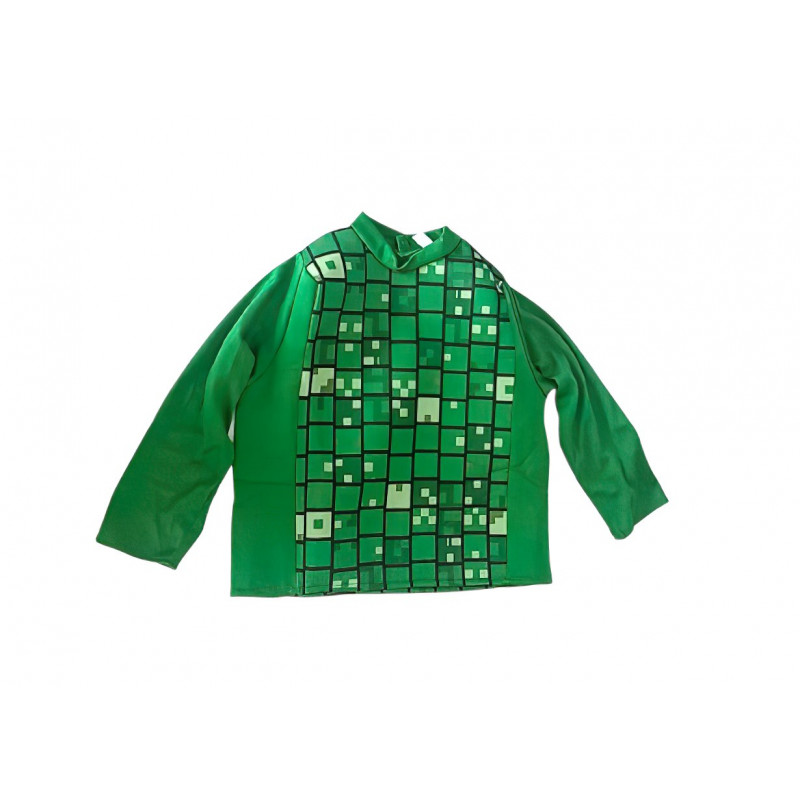 Dětský kostým Minecraft Creeper Pixely 128-134 L | bHome.cz